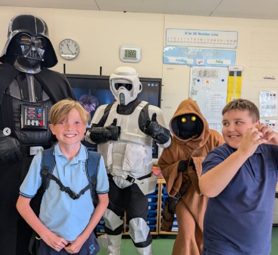 Castledon School - Star Wars Visit