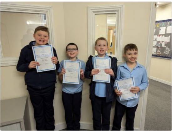 Castledon School - 100 Attendance